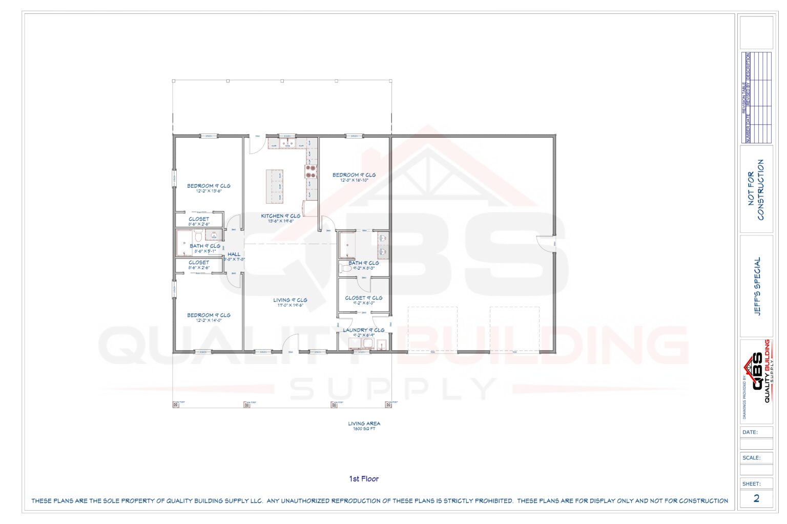 Custom Blueprints | Quality Building Supply