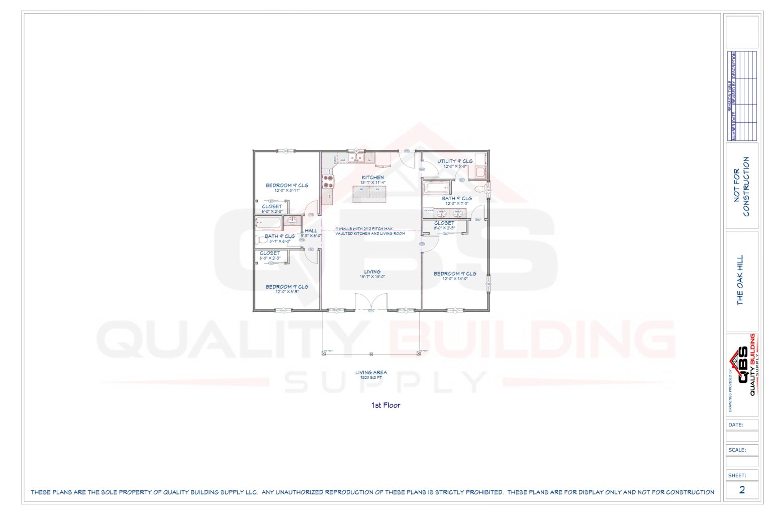 Custom Blueprints | Quality Building Supply Lobelville, TN